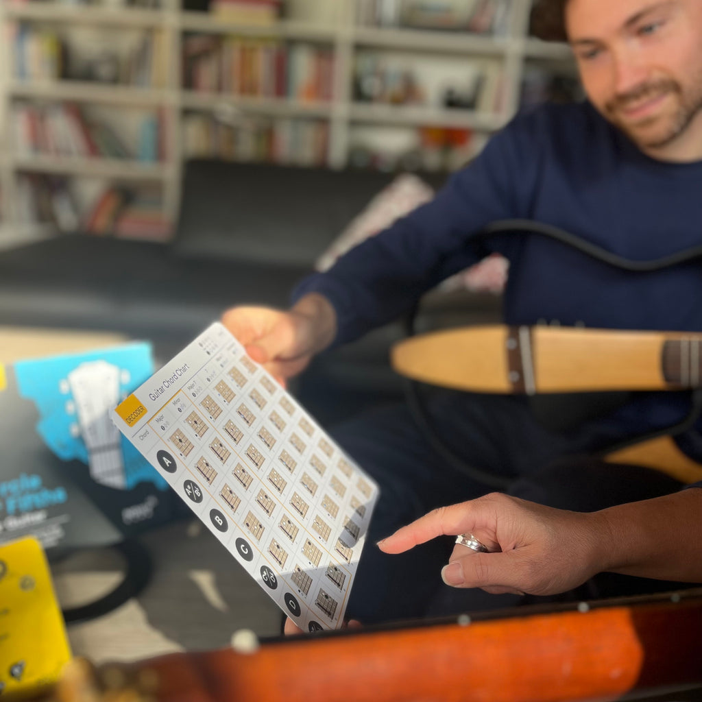 Mastering the Strings: A Beginner's Guide to Using Guitar Chord Charts ...