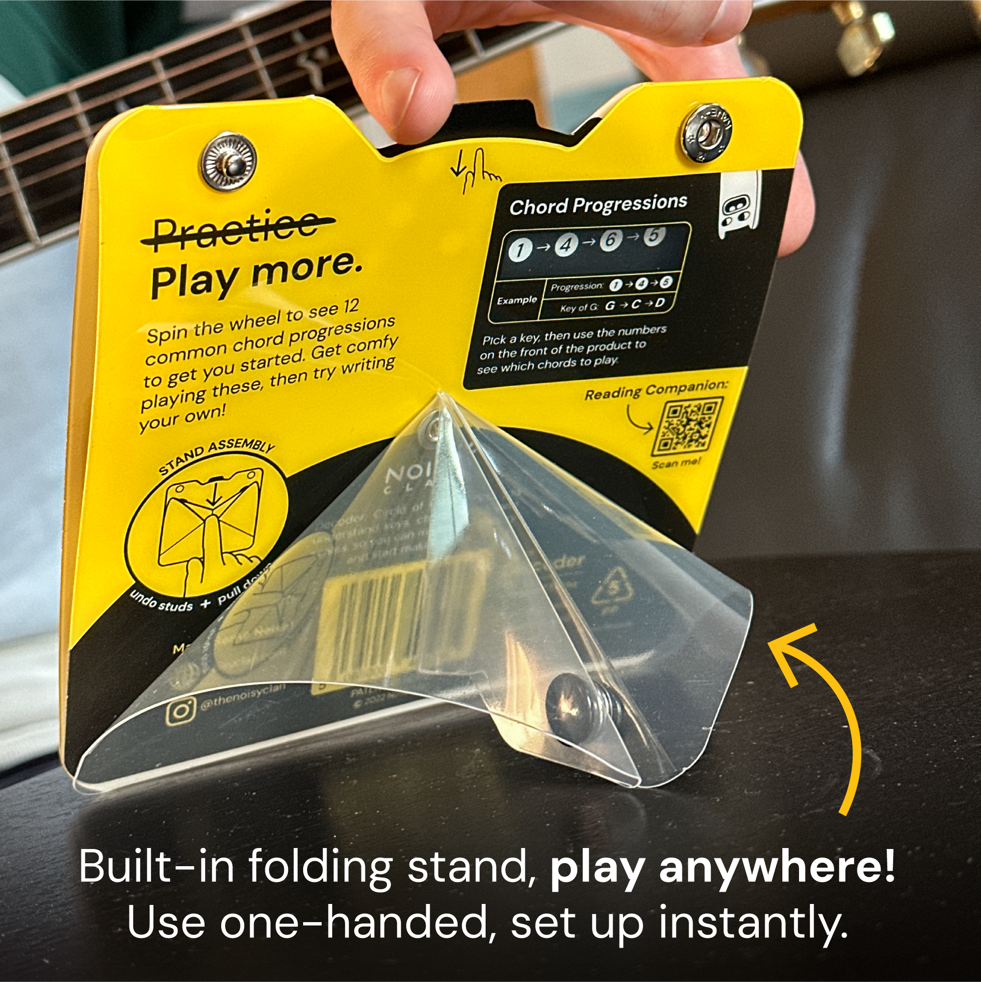 Noisy Decoder: Circle of Fifths with Stand + Music Theory Book – Noisy Clan