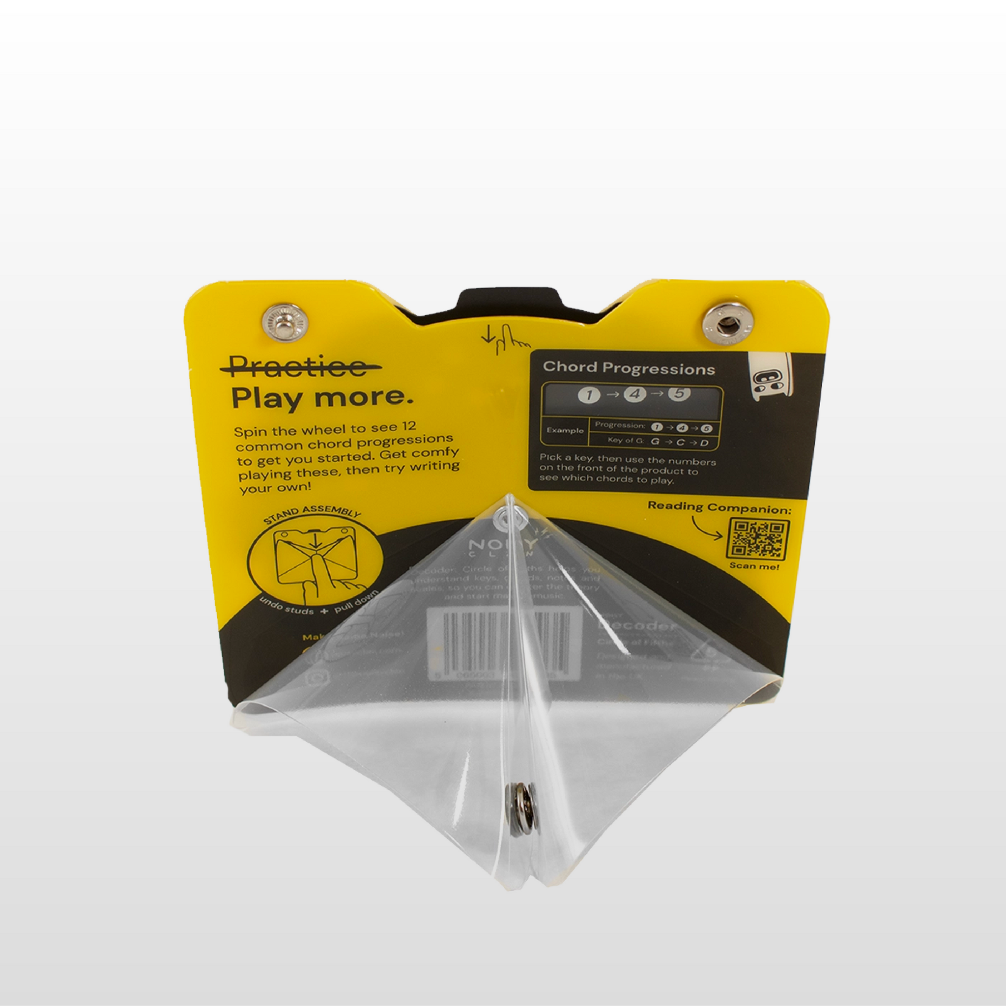 Noisy Decoder: Circle of Fifths with Stand + Music Theory Book – Noisy Clan